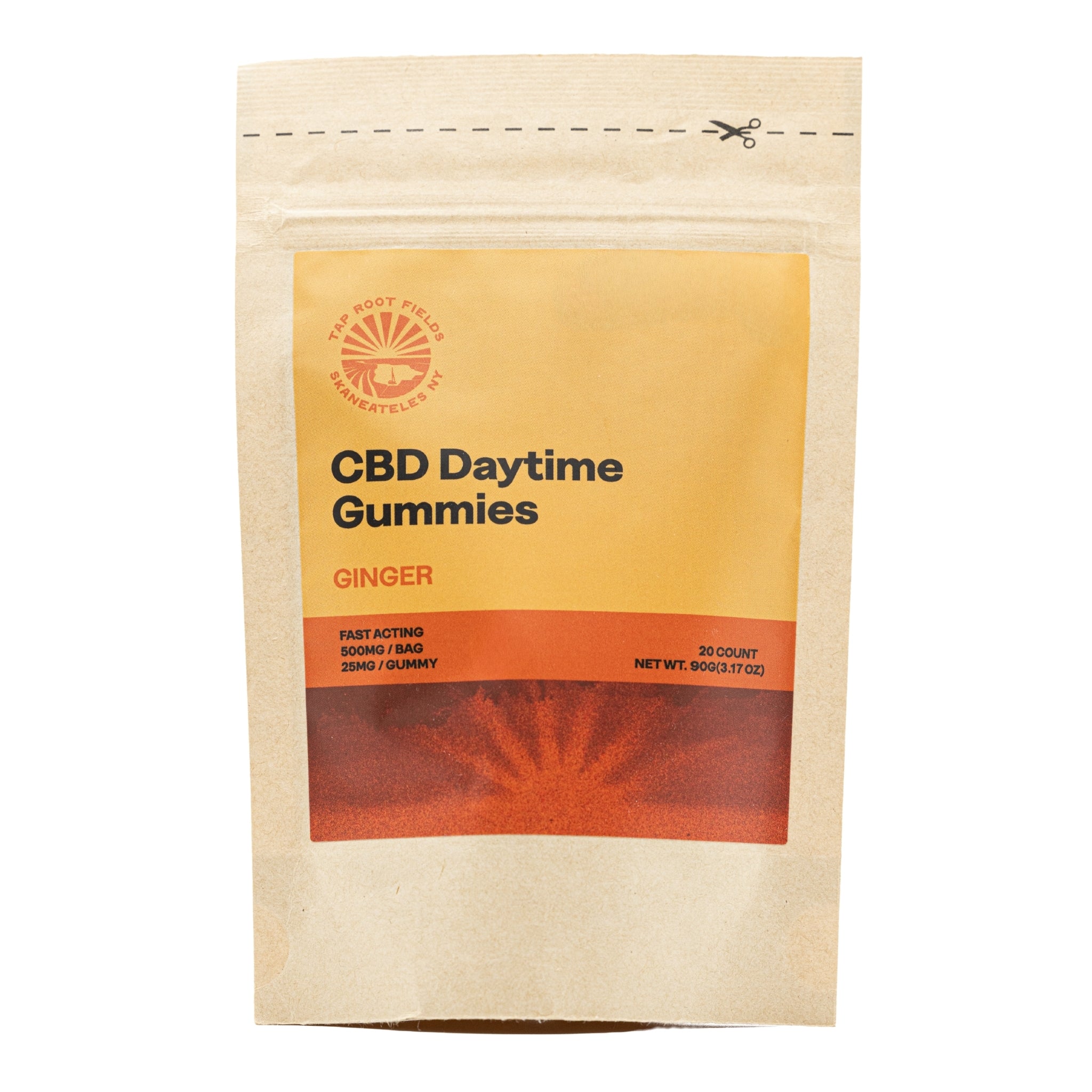 CBD Daytime Gummies - Ginger – Tap Root Fields
